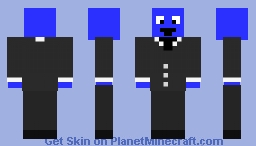 blue Minecraft Skin
