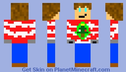 ClickerHands Christmas Skin Minecraft Skin