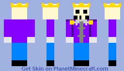 Raskull King from Halfbrick Minecraft Skin