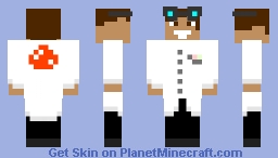 Redstone Scientist Minecraft Skin
