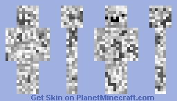 pixelated man Minecraft Skin
