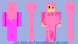 pink girl Minecraft Skin