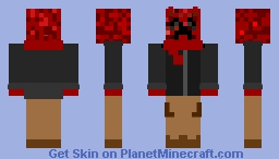 Cool creeper Minecraft Skin