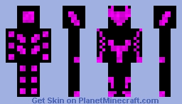 Pink guard Minecraft Skin