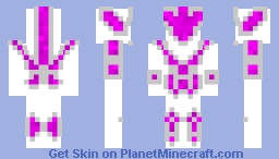 Ark guard 3.o pink Minecraft Skin