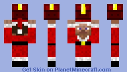 Santa Steve Minecraft Skin