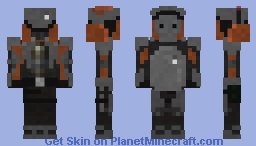 Incendiary unit Minecraft Skin
