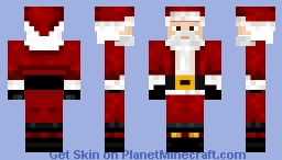 𝕊𝕒𝕟𝕥𝕒 .｡. Minecraft Skin