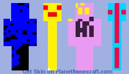 The color virus Minecraft Skin