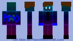 colored pro Minecraft Skin