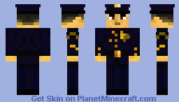 my Minecraft character as a police Minecraft Skin