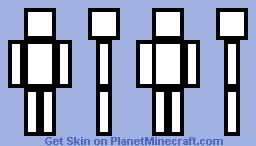OutLine Man!!!! Minecraft Skin
