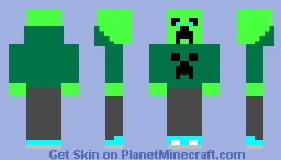 boomer the creeper (my original character) Minecraft Skin