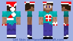 The CHRISTMAS better steve Minecraft Skin