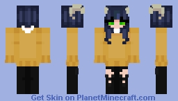 origin phantom! toki [oc] Minecraft Skin