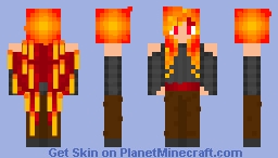 Phoenix girl Minecraft Skin