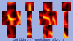 Lava Minecraft Skin