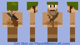 WW2 US soldier Minecraft Skin