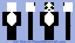 a normal panda Minecraft Skin