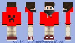 Red boy Minecraft Skin