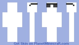 black glass template Minecraft Skin
