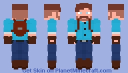 William Afton (Suit Suit) Minecraft Skin