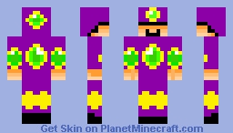 Magic wizard/witch Minecraft Skin