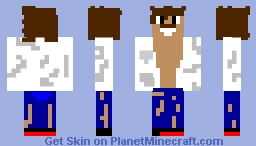 Homeless man Minecraft Skin