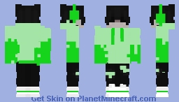 Green boy Minecraft Skin