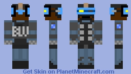 JET (BLU Demo Cyborg) Minecraft Skin