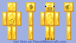 Golden pig Minecraft Skin