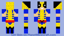 wolverine Minecraft Skin