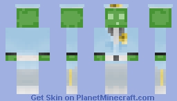 Blue officer slimes Minecraft Skin