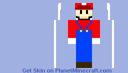 Paper mario Minecraft Skin