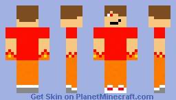 fire boy Minecraft Skin