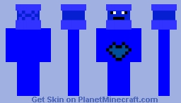 Blue Minecraft Skin