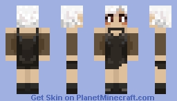 Black Dress Minecraft Skin