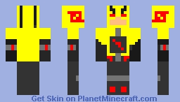 Reverse Flash Minecraft Skin