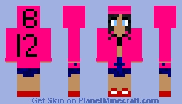 B for best Minecraft Skin