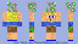 Block head Minecraft Skin