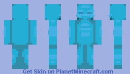 blue thing Minecraft Skin