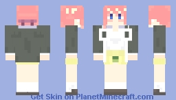 「5等分の花嫁」中野 一花 Minecraft Skin