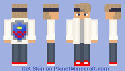 Isaiah, Master of the Nine tailed fox Minecraft Skin