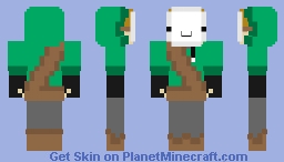 Dream from SAD-ist Animatic (No refinement) Minecraft Skin