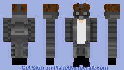 gas mask man Minecraft Skin