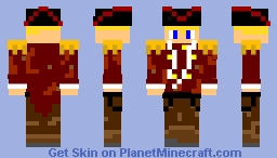 Captain Minecraft Skin