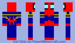 My Spider-Man (Iron Armor) Minecraft Skin