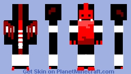 Bloodzan (from Xenzan),(REMASTERED) Minecraft Skin