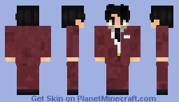 red suit Minecraft Skin