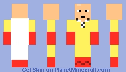 Saitama Minecraft Skin